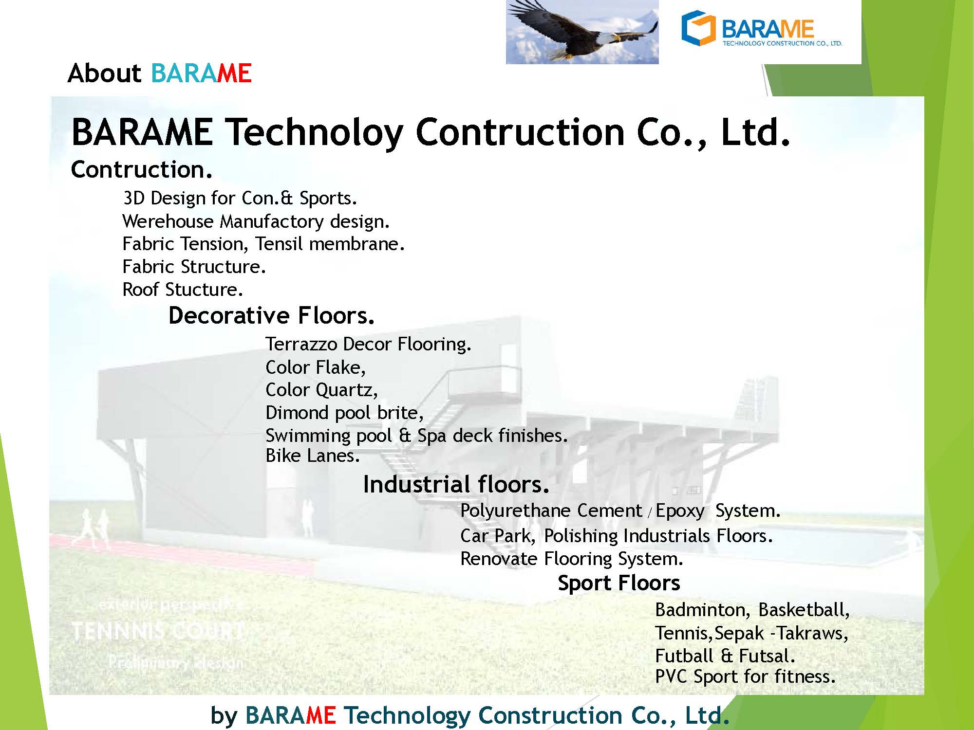 BARAME Technology Construction Co., Ltd.